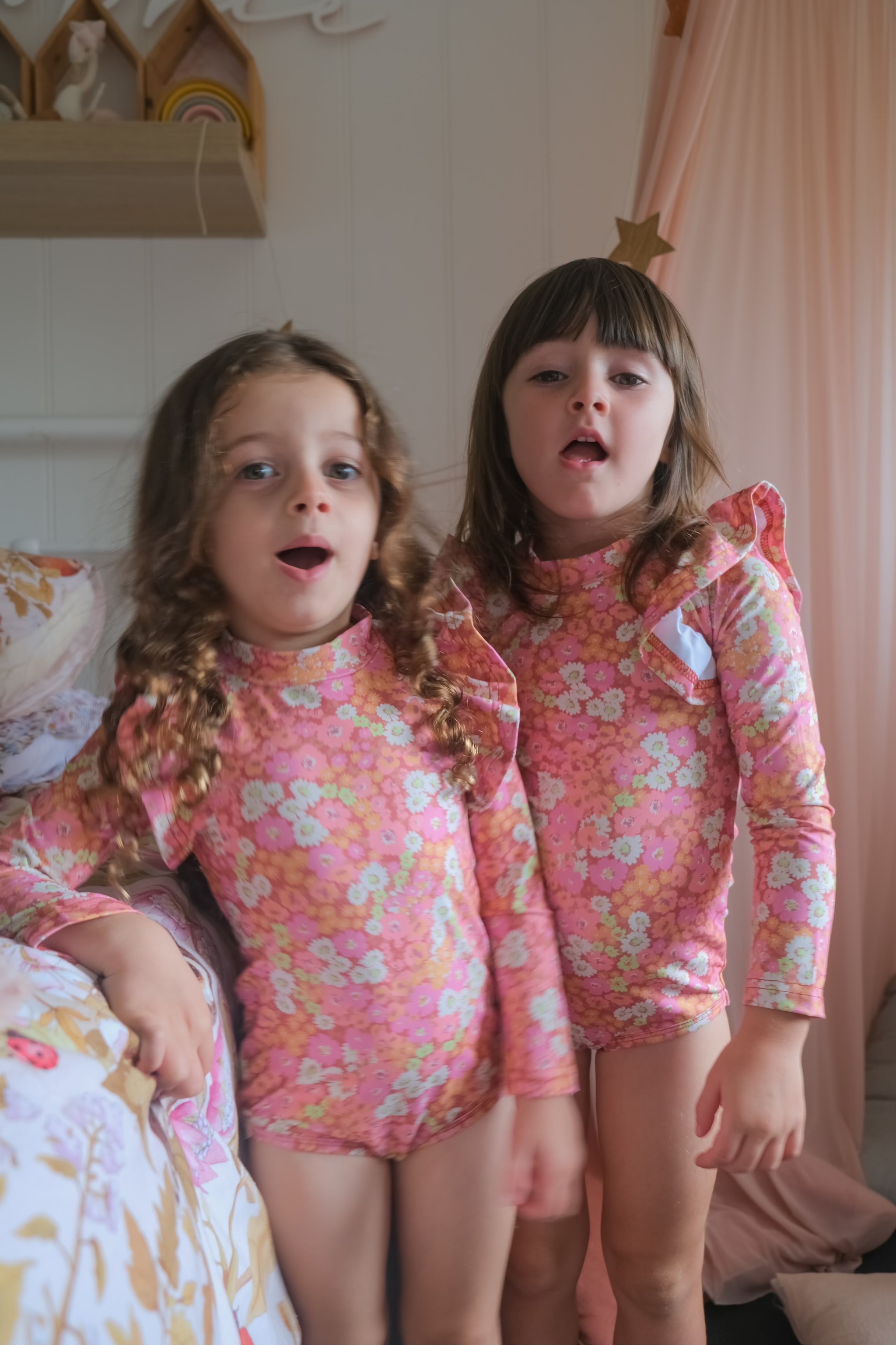 Shimmy Long Sleeve Swimmers - ARIA – With Love For Kids