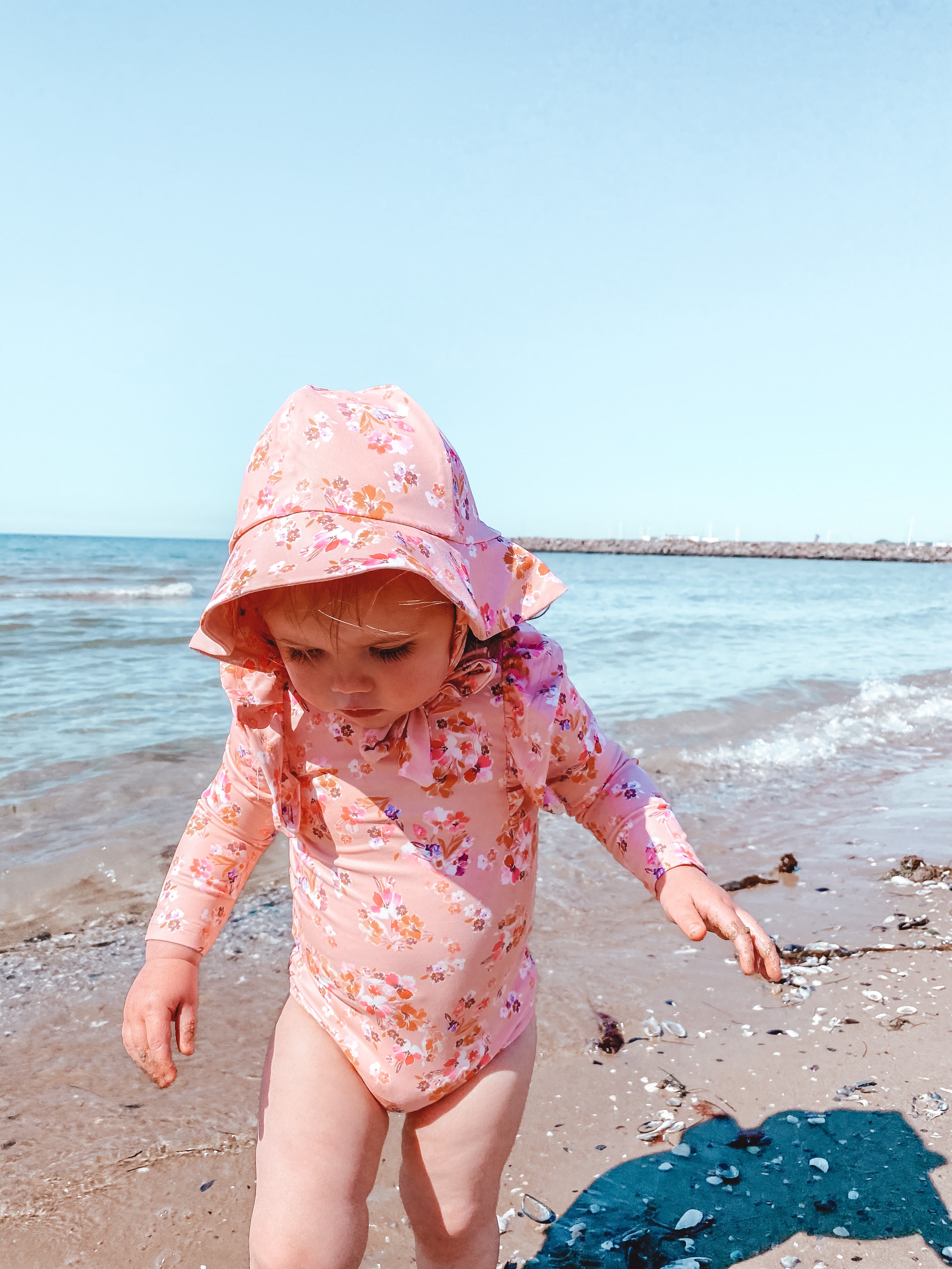 Shimmy Long Sleeve Swimmers - EMMA – With Love For Kids