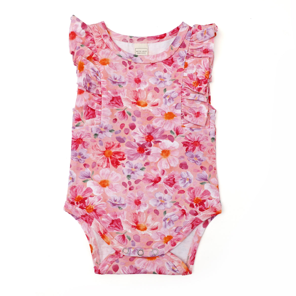 Shimmy Tank Onesie/Top - FLORA – With Love For Kids