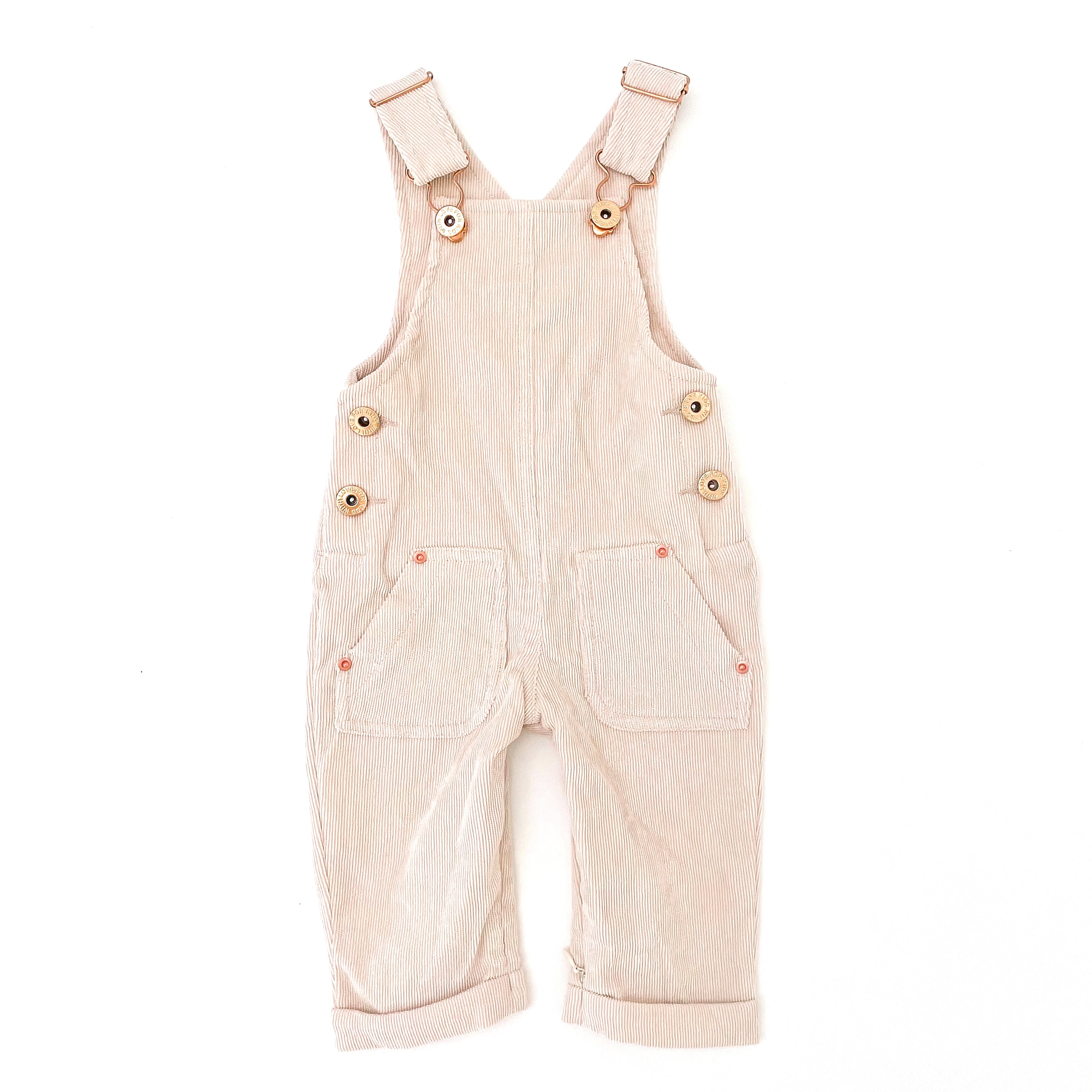 Hudson Cord Overalls - STONE – With Love For Kids