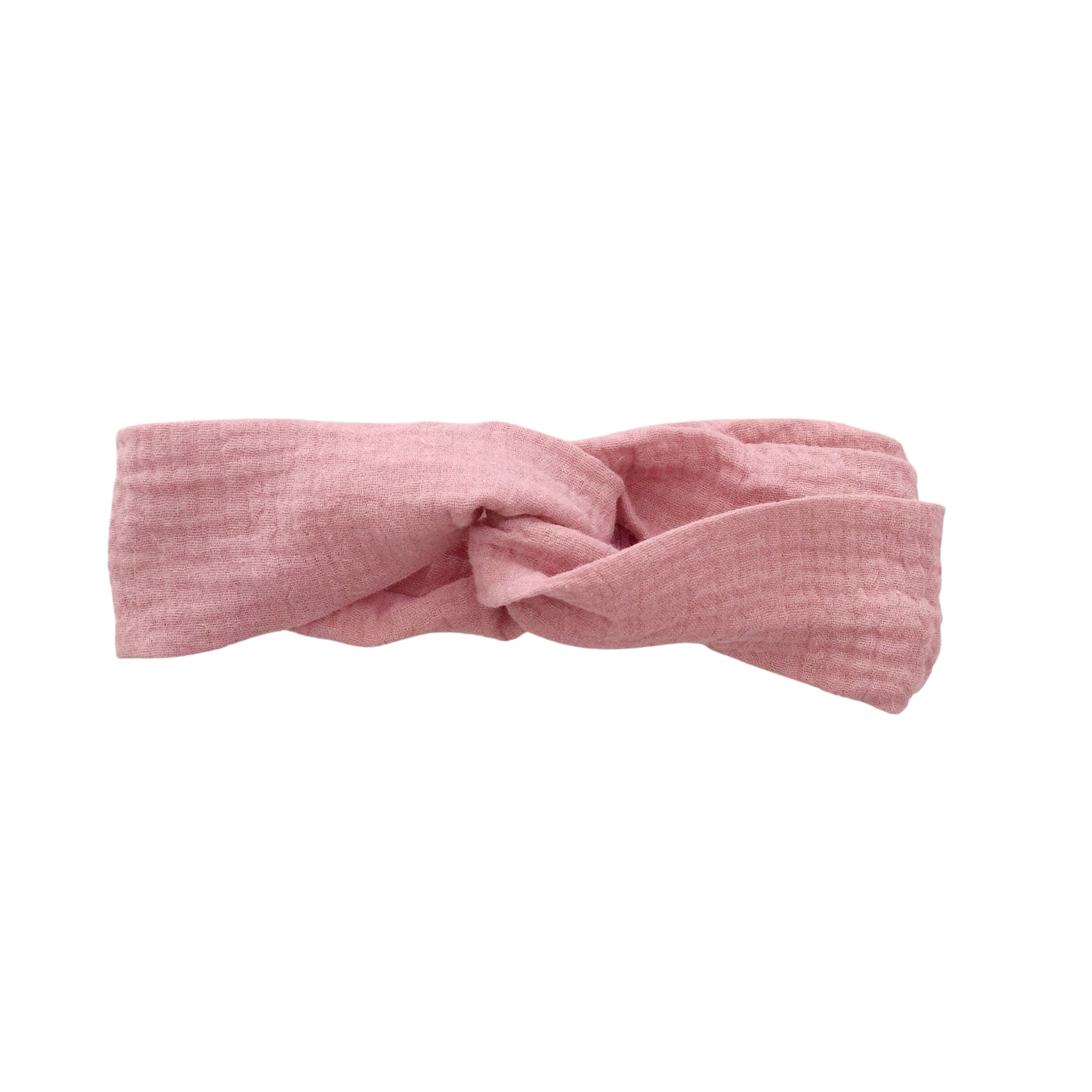 COTTON MUSLIN Turban Headband - ROSE – With Love For Kids