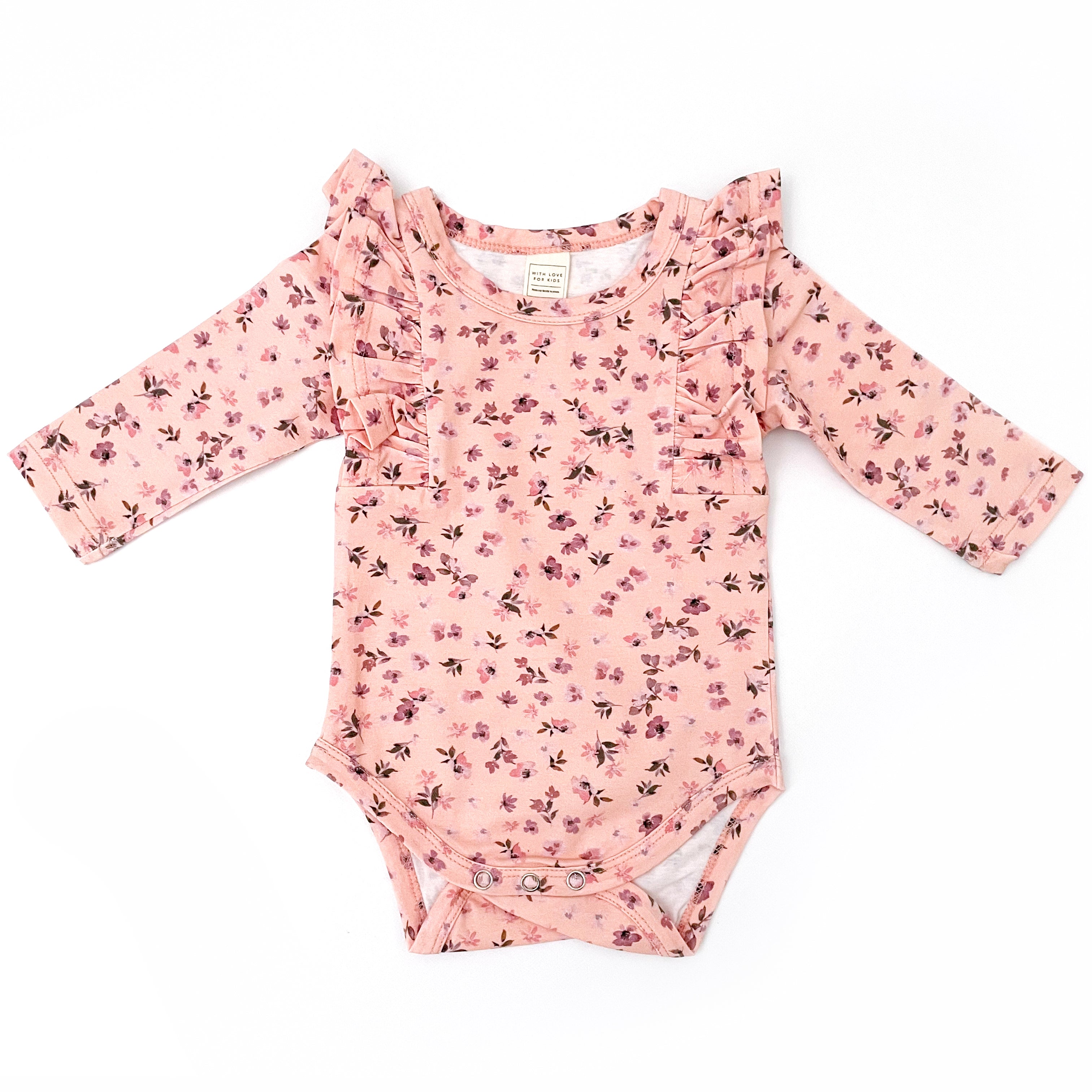 Shimmy Long Sleeve Onesie/Top - SARA – With Love For Kids