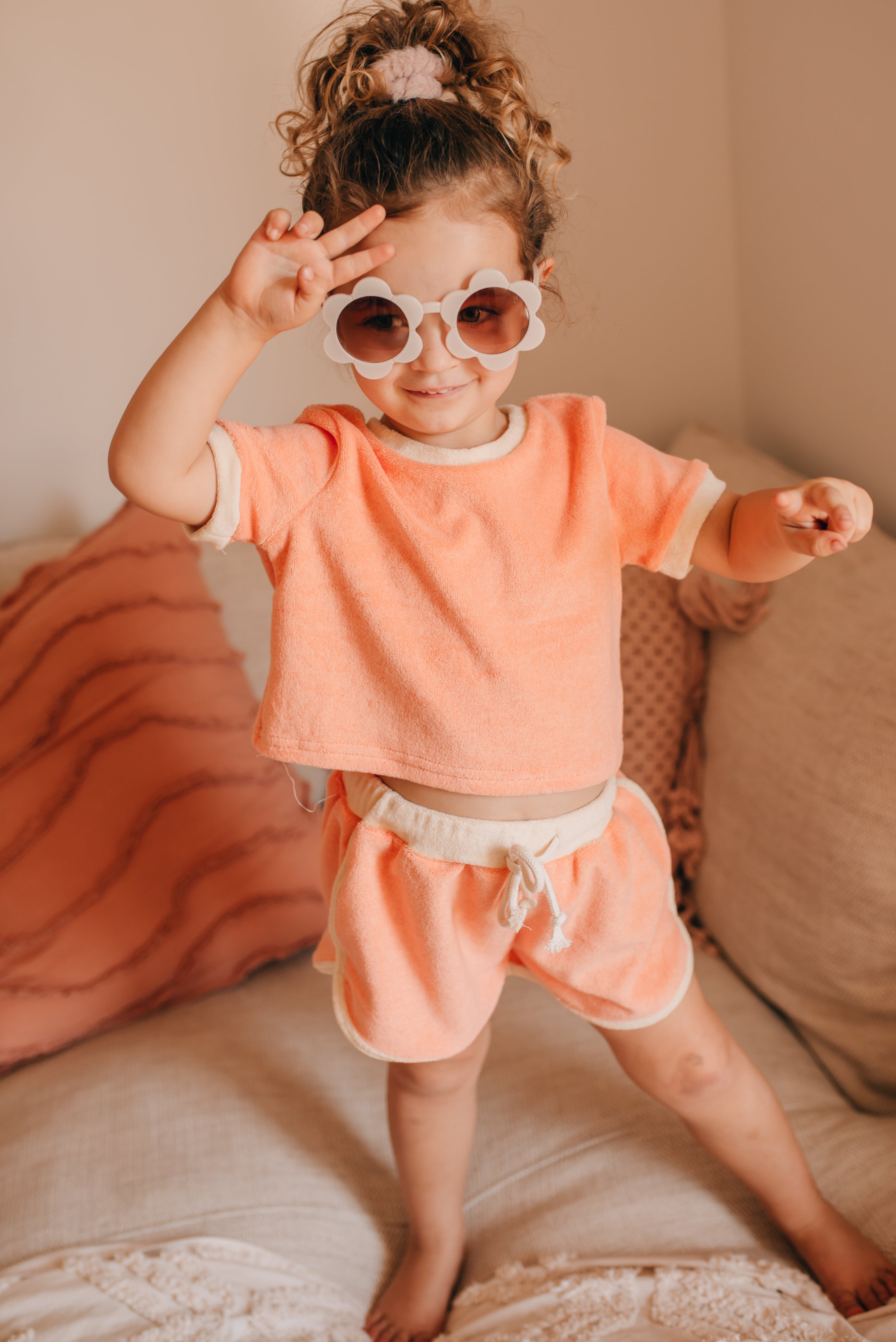 Terri Comfy Set - PEACH – With Love For Kids