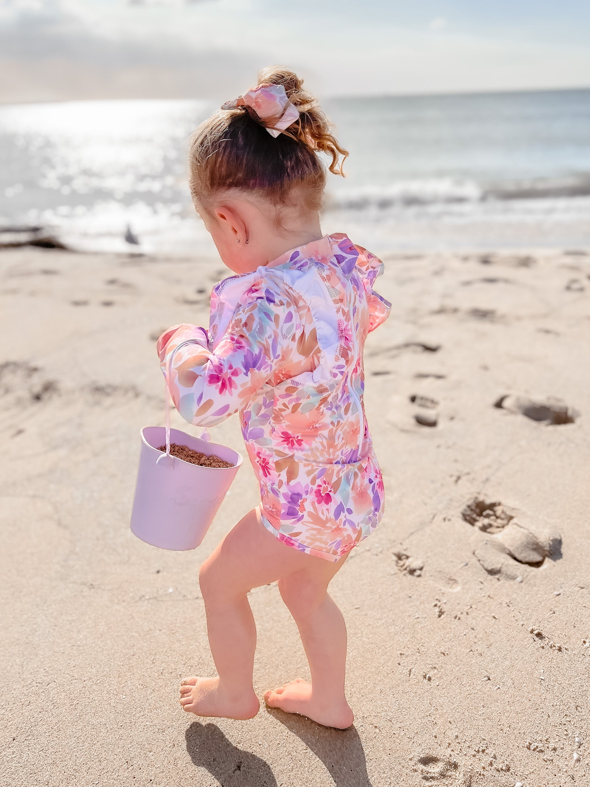 Shimmy Long Sleeve Swimmers - CLEMENCE – With Love For Kids