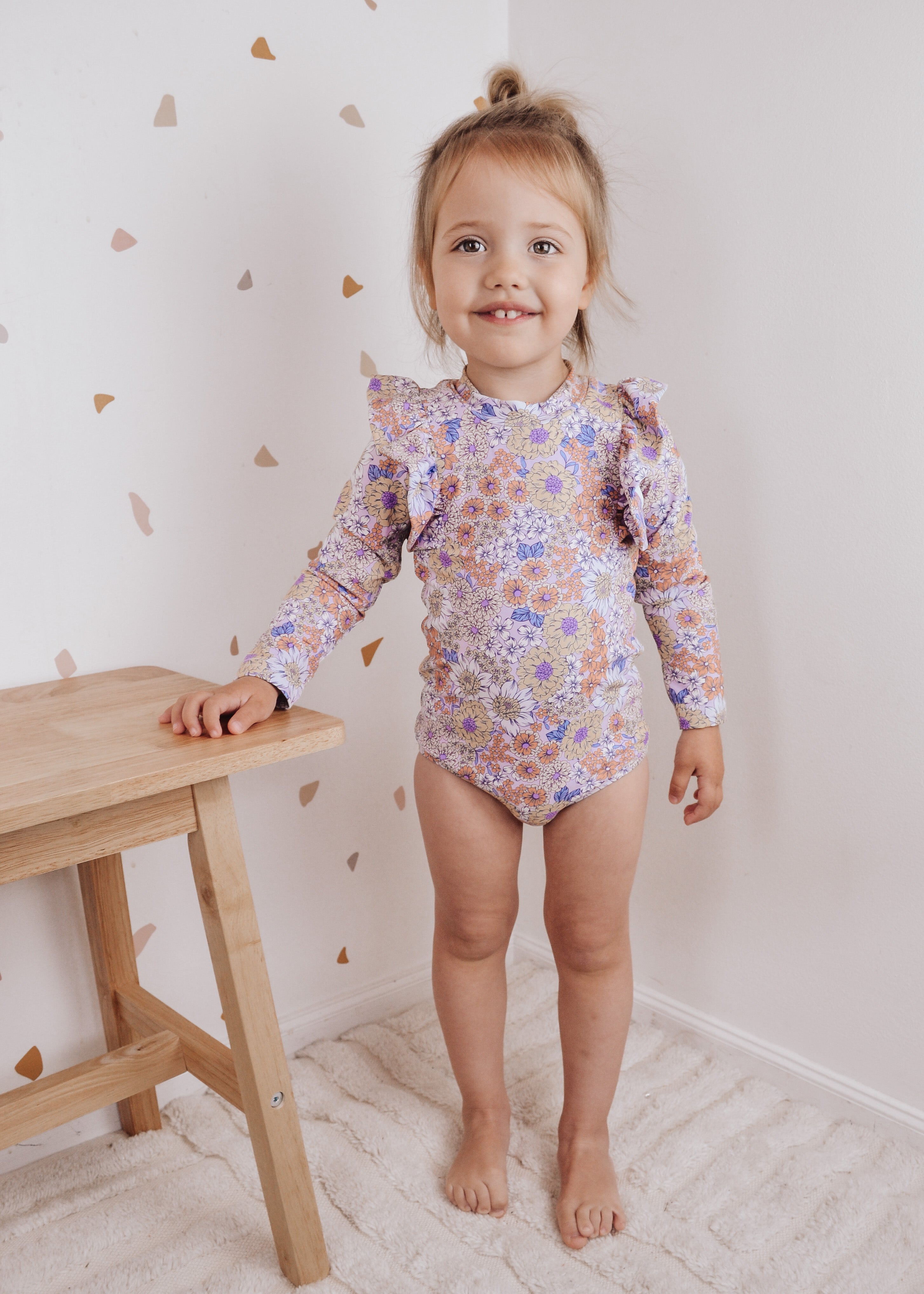 Shimmy Long Sleeve Swimmers - HIPPIE LOVE – With Love For Kids
